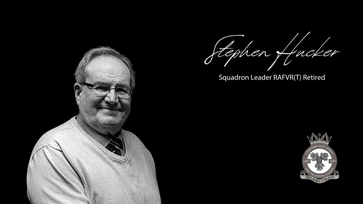 Remembering Stephen Hucker - Cosford Air Cadets