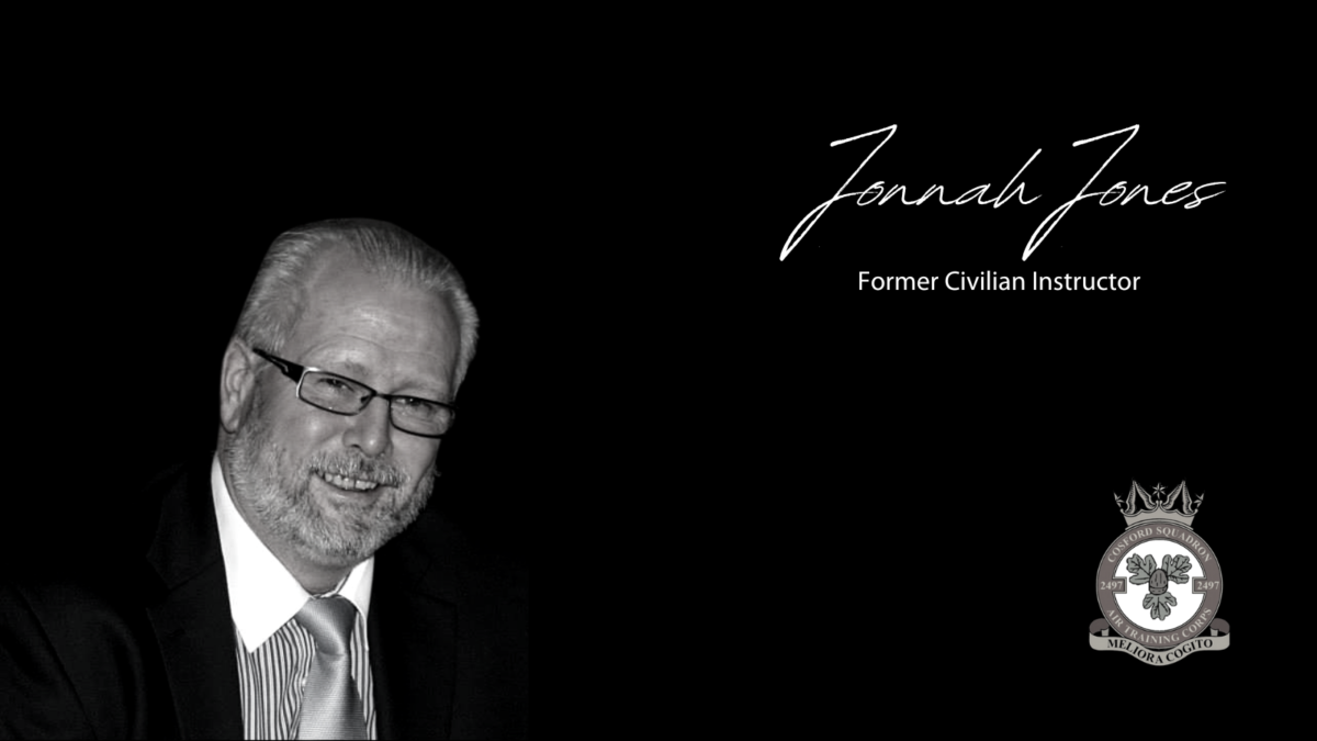 Remembering Jonnah Jones - Cosford Air Cadets